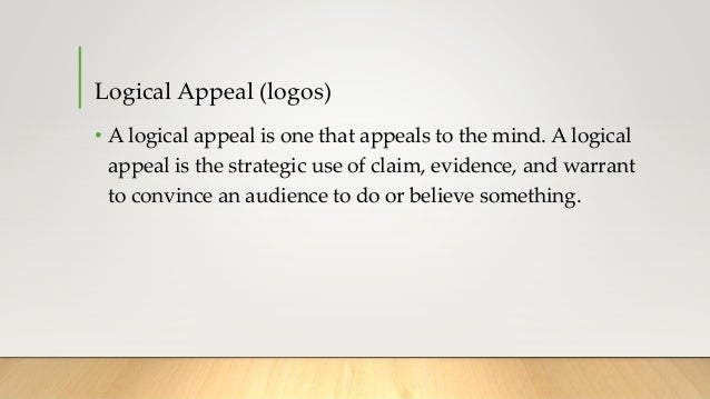 Logical Appeals logical-appeals