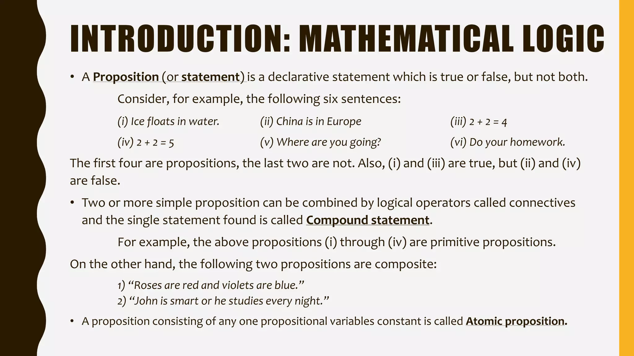 Logical Arguments And Its Computer Applications Ppsx