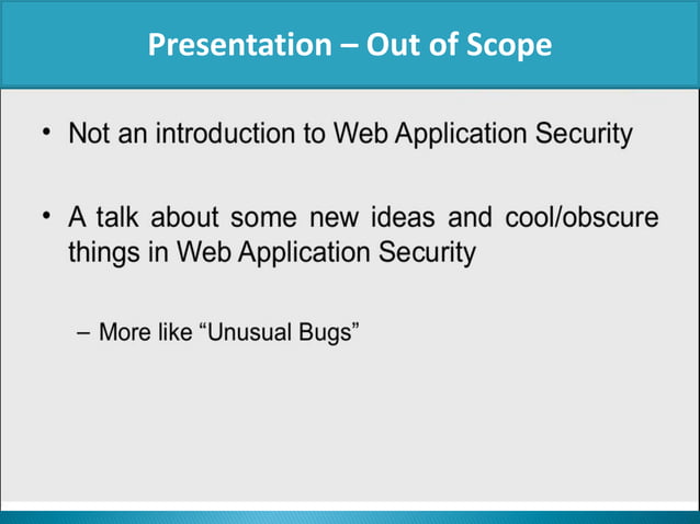 Logical attacks | PPT