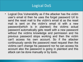 Logical attacks | PPT