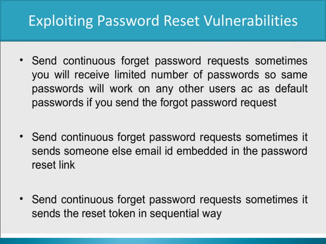 Logical attacks | PPT