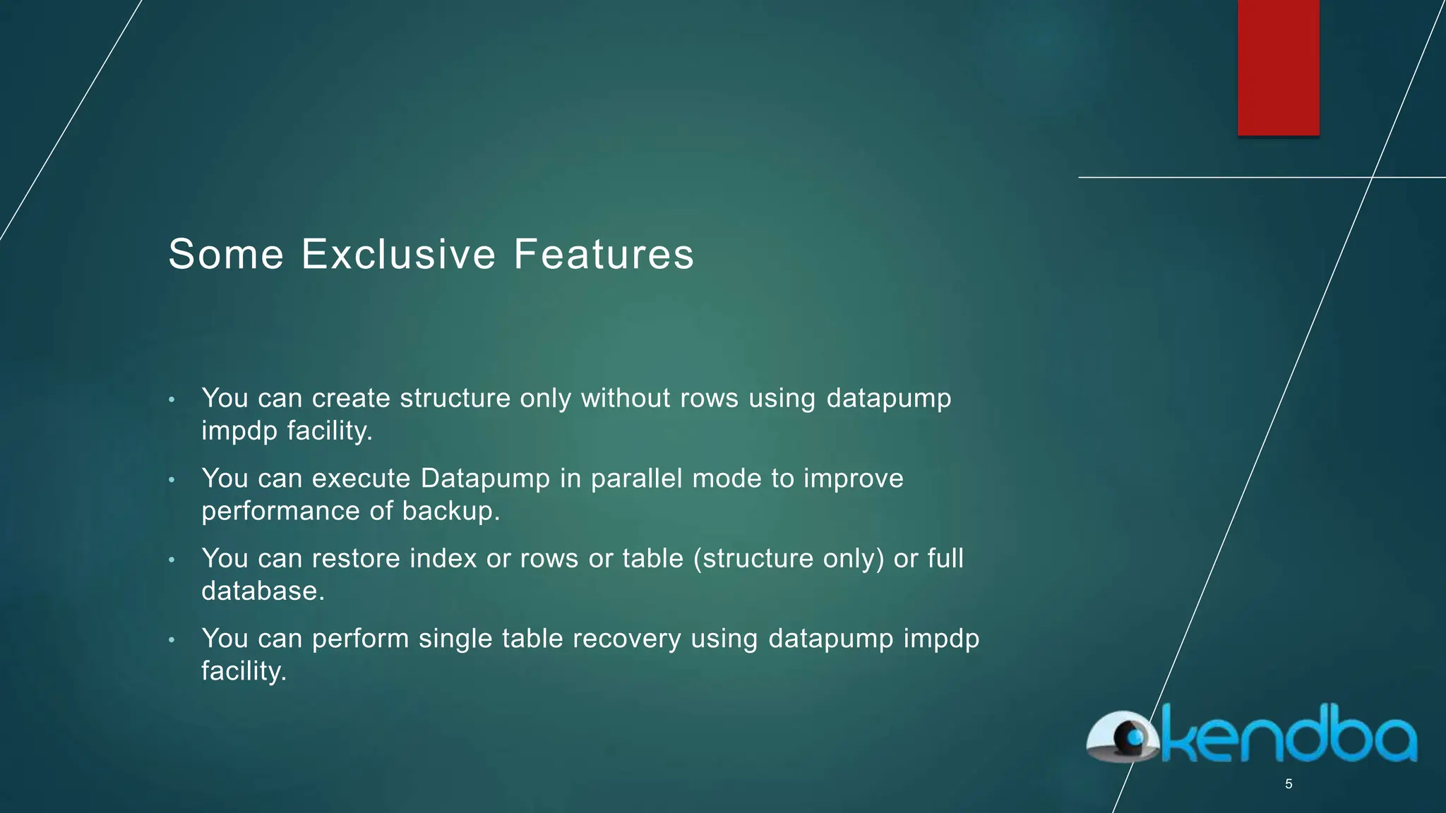 logical backup of Oracle Datapump-detailed.pptx