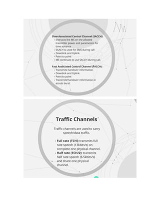 Logical channels in gsm network | DOCX | Computer Networking | Computing