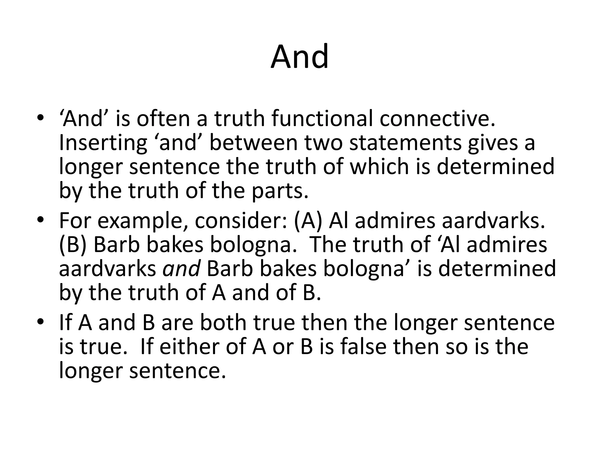Logical Connectives (w/ ampersands and arrows) | PPTX