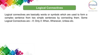 Logical_Connectives_2022 (1).pptx for final year | PPT