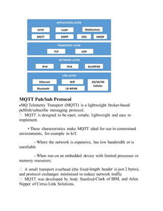 Logical design of io t | DOCX