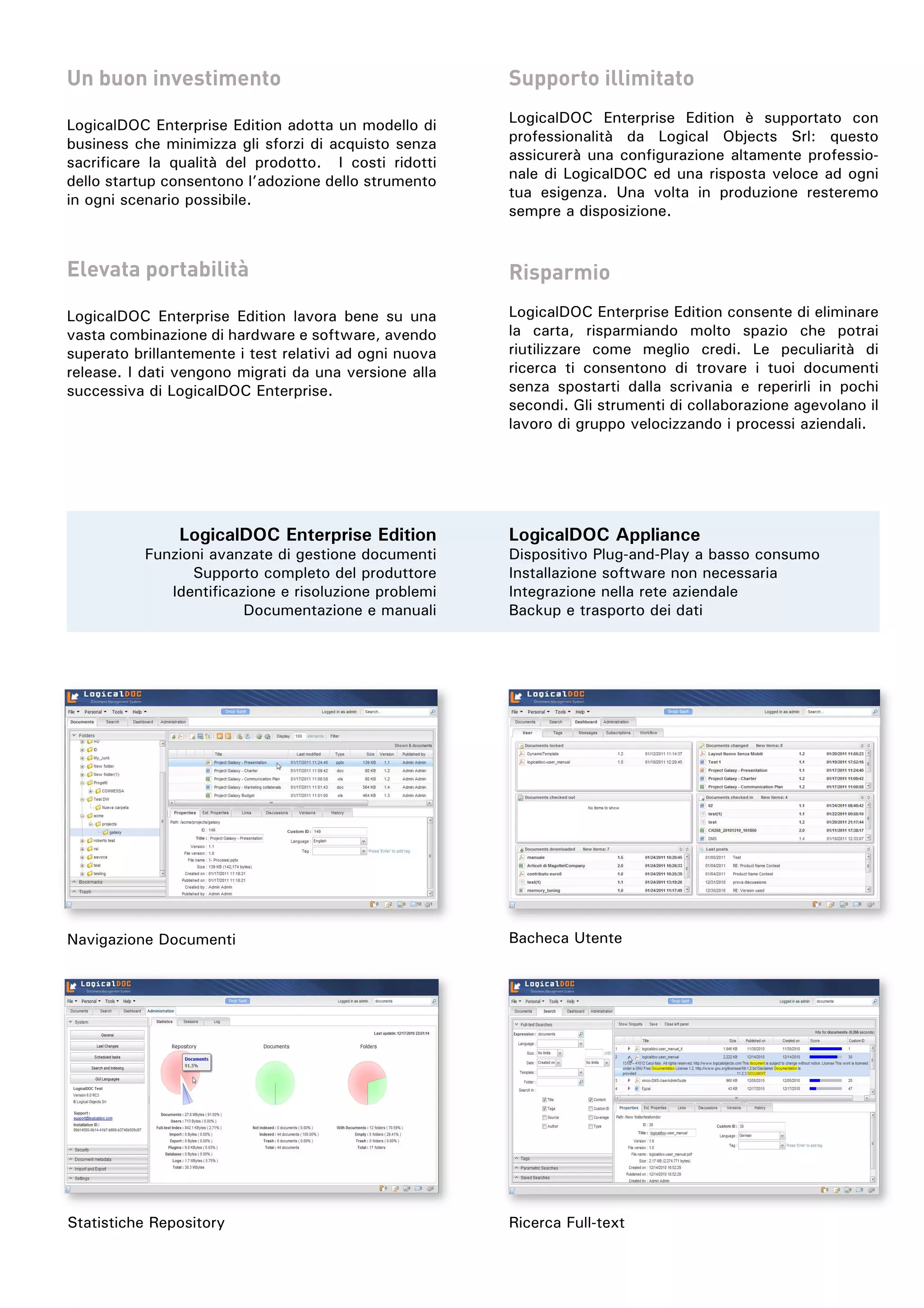 LogicalDOC Brochure | PDF