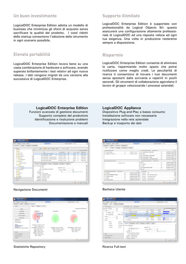 LogicalDOC Brochure | PDF