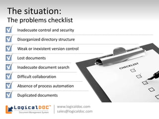LogicalDOC Introduction | PPT