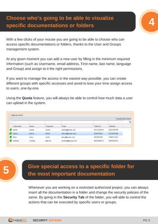 LogicalDOC Security Systems | PDF