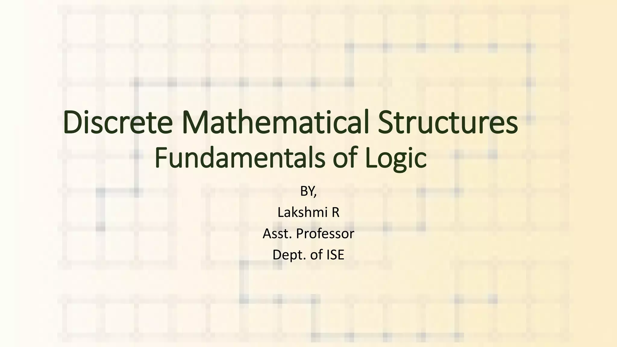 Logical equivalence, laws of logic | PDF