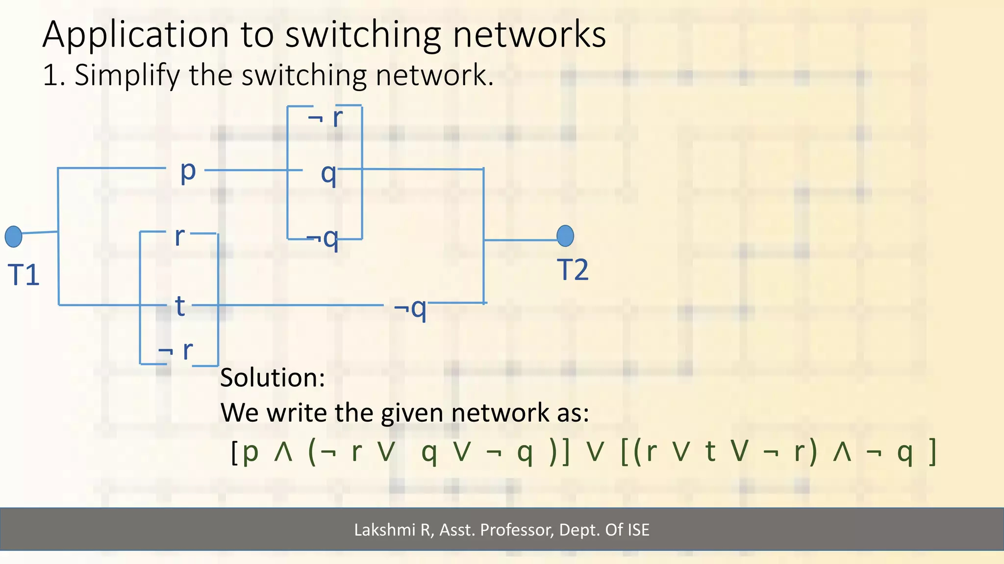 Logical equivalence, laws of logic | PDF | Physics | Science