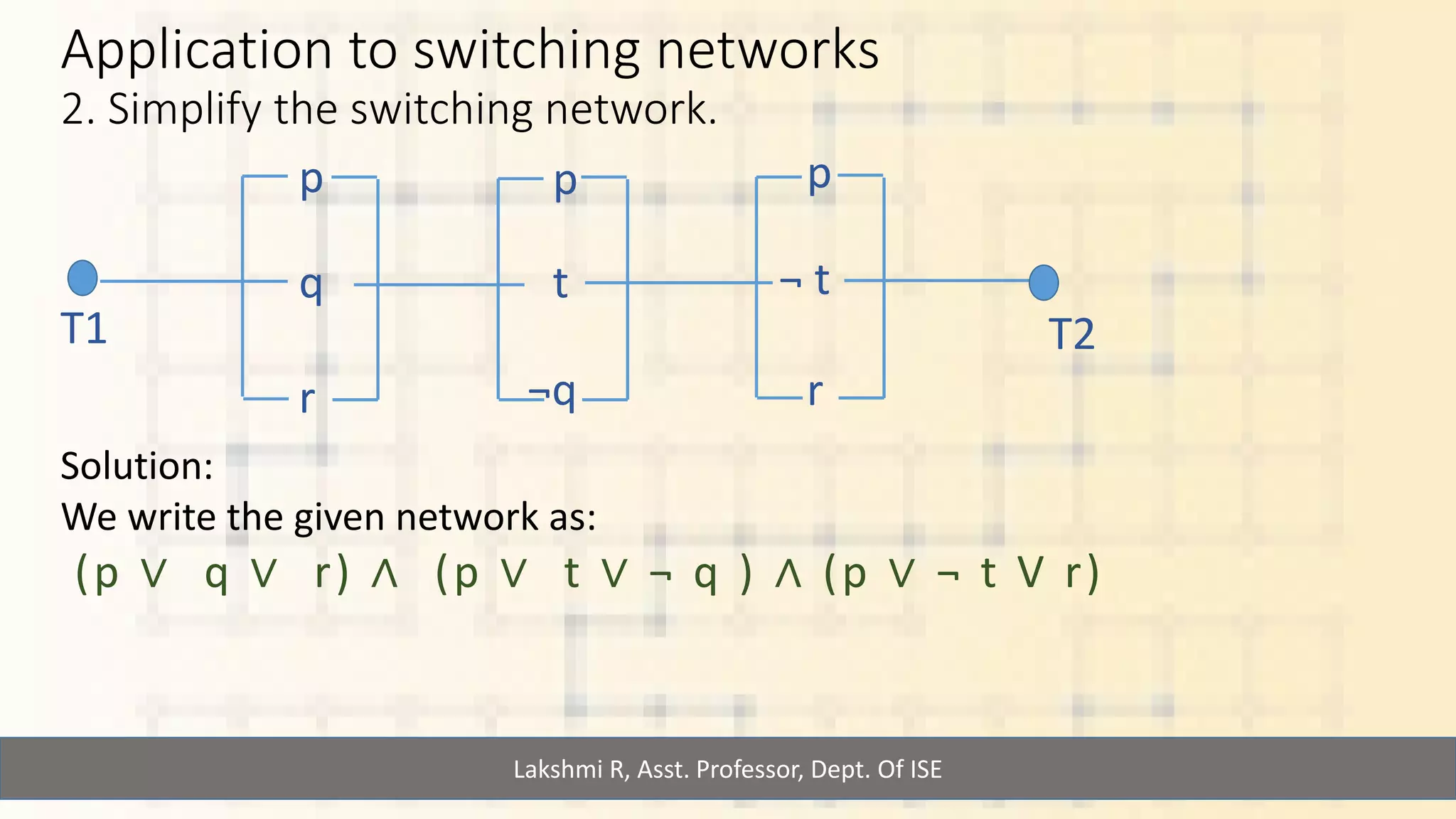 Logical equivalence, laws of logic | PDF