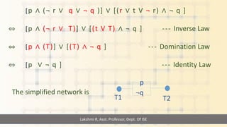 Logical equivalence, laws of logic | PDF