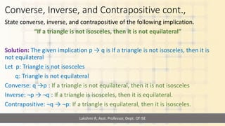 Logical equivalence, laws of logic | PDF