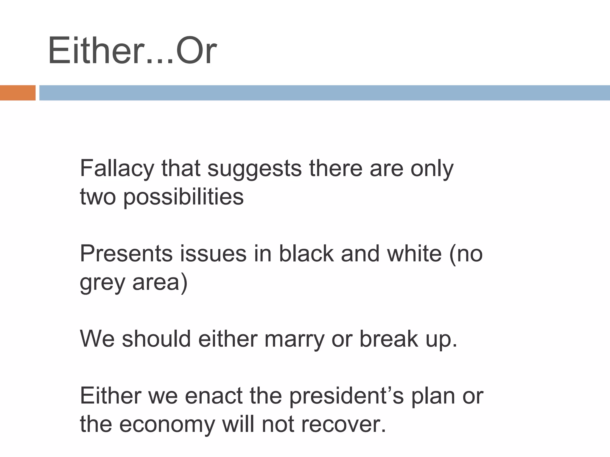 Logical fallacies 1 | PPT