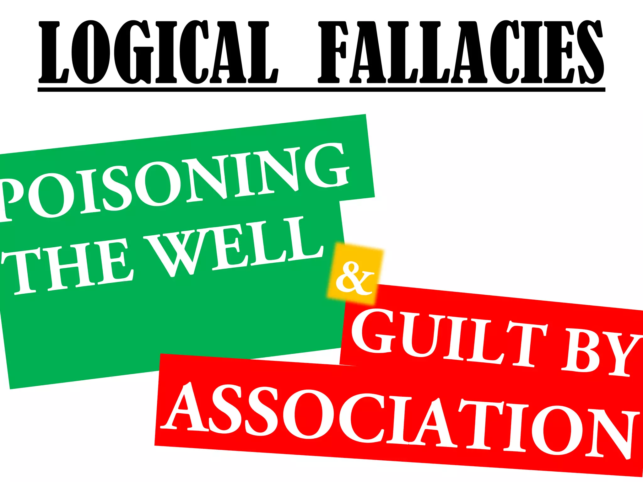 Logical fallacies | PPT