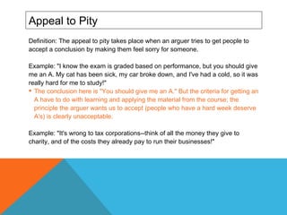 Logical fallacies | PPT