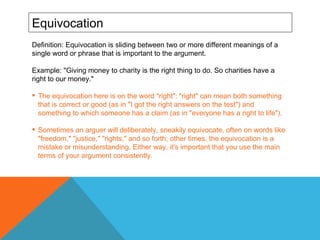 Logical fallacies | PPT