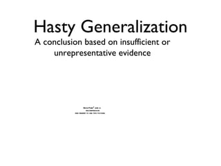 Logical fallacies | PPT