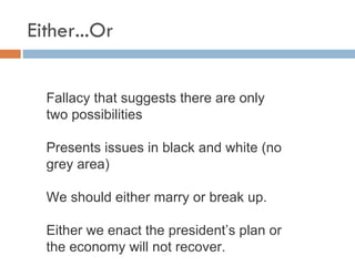 Logical fallacies | PPT