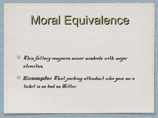 Logical Fallacies | PPT