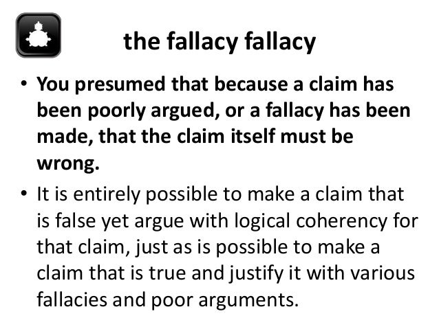 Logical fallacies