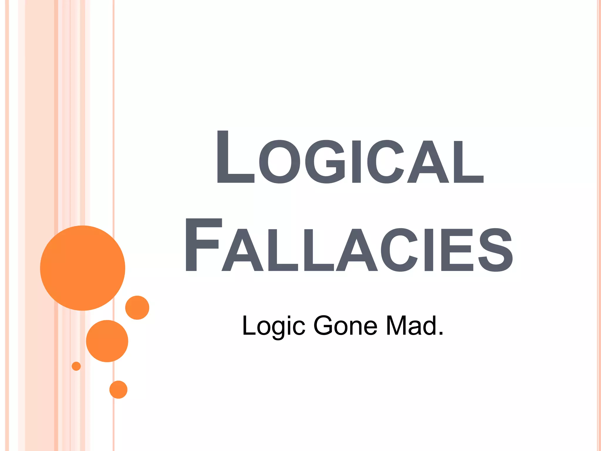 Logical fallacies for english | PPTX