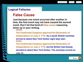 Logical fallacies | PPT