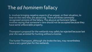 Logical fallacies | PPT