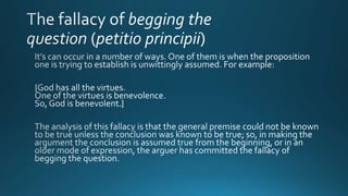 Logical fallacies | PPT