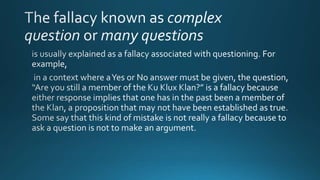 Logical fallacies | PPT