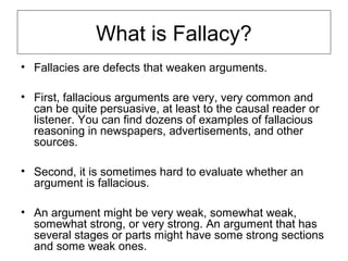 Logical fallacies | PPT