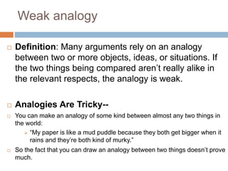 Logicalfallacies | PPTX