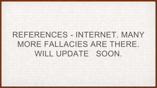 Logical Fallacies | PPT