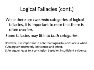 Logical Fallacies (Argumentation and Debate).ppt