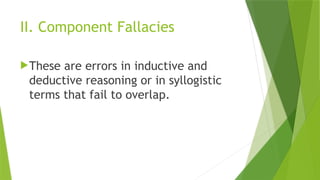 English and Logical Fallacies in the subject.pptx