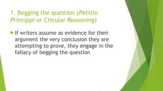 English and Logical Fallacies in the subject.pptx