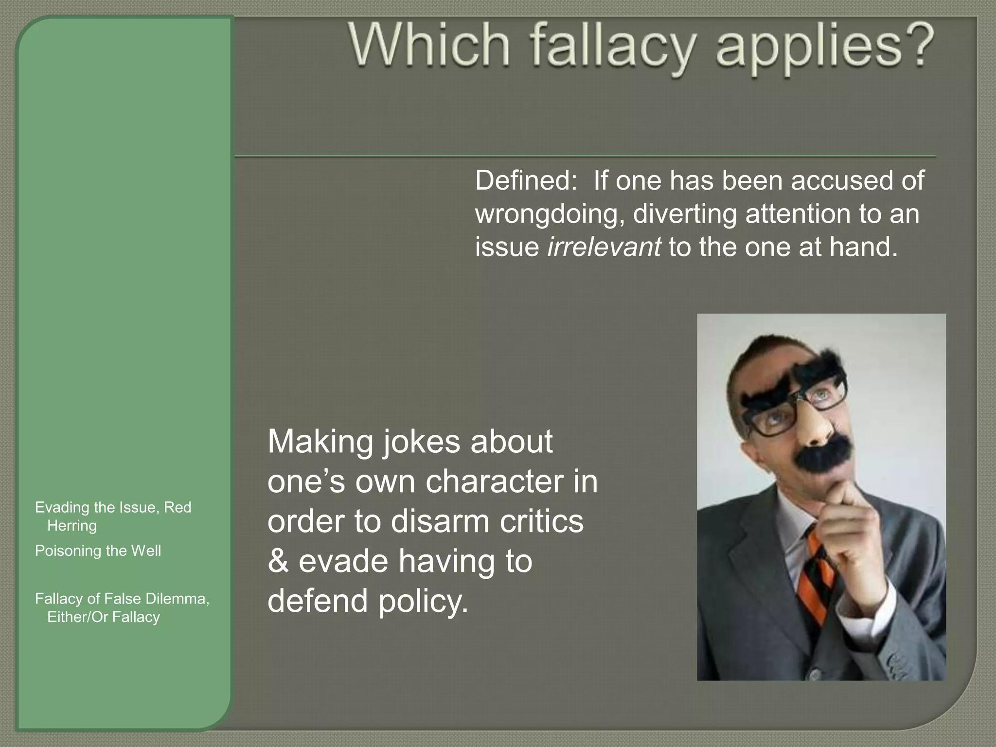 Logical fallacies | PPTX