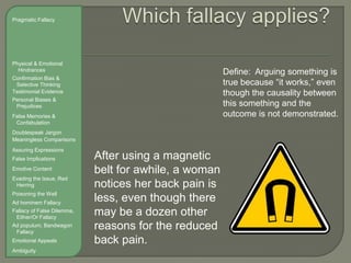Logical fallacies | PPTX