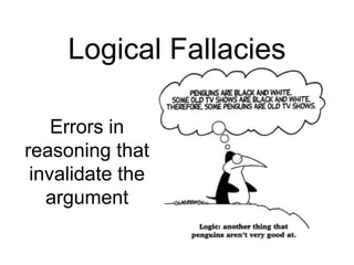 Logical fallacy examples | PPT
