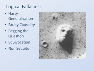 Fallacies of Argumentation | PPT