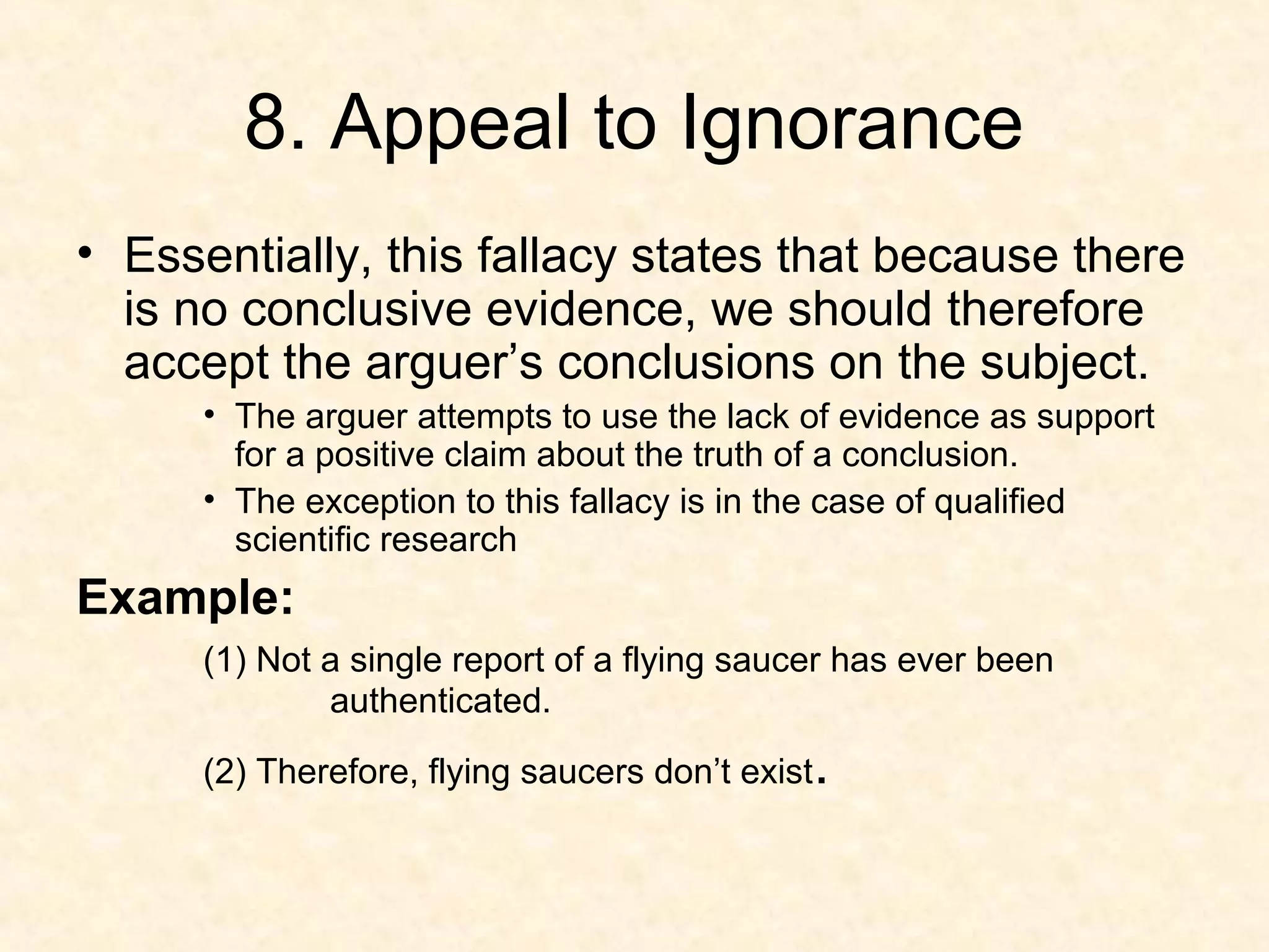 Logical fallacies powerpoint | PPT