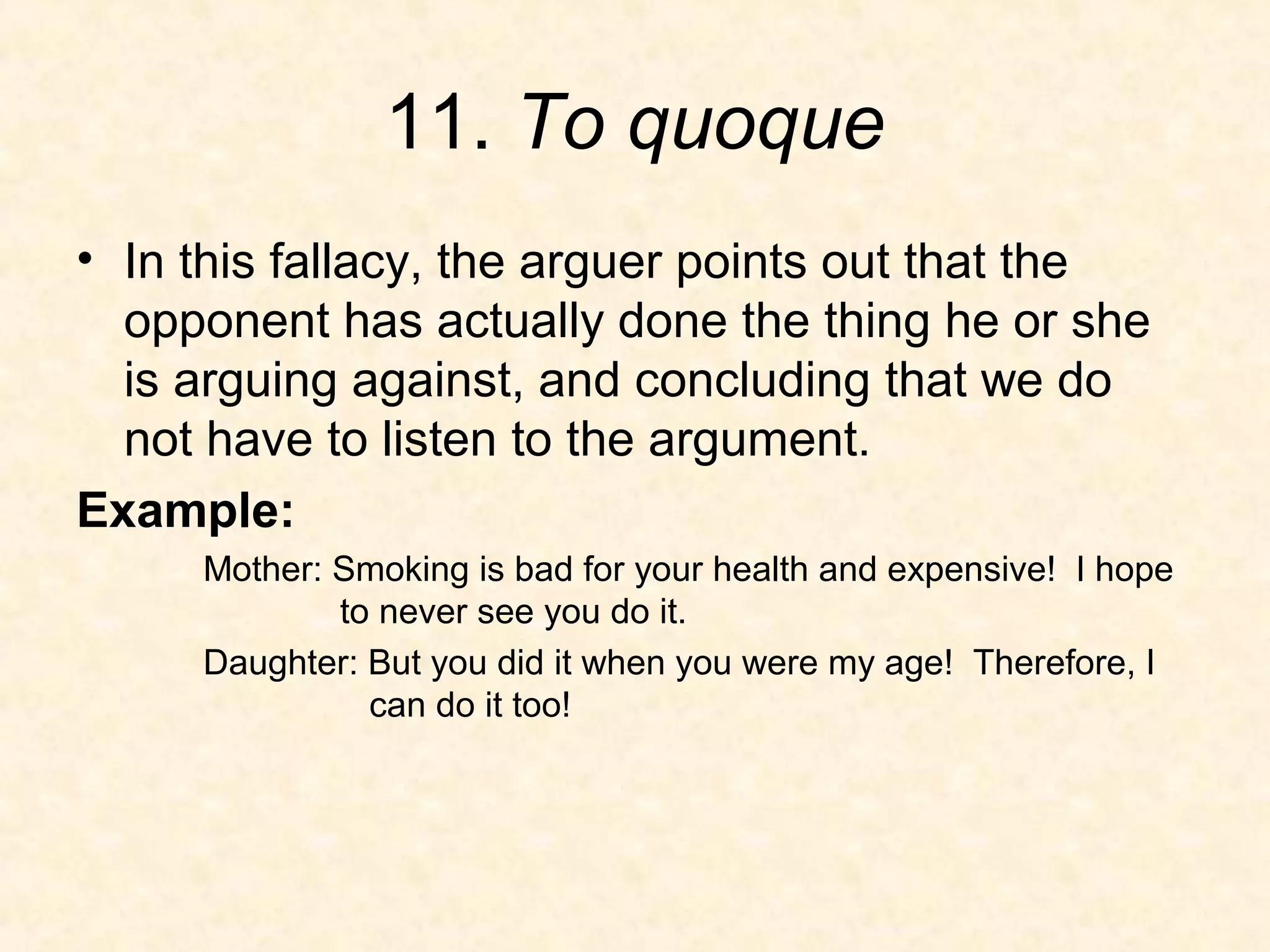 Logical fallacies powerpoint | PPT