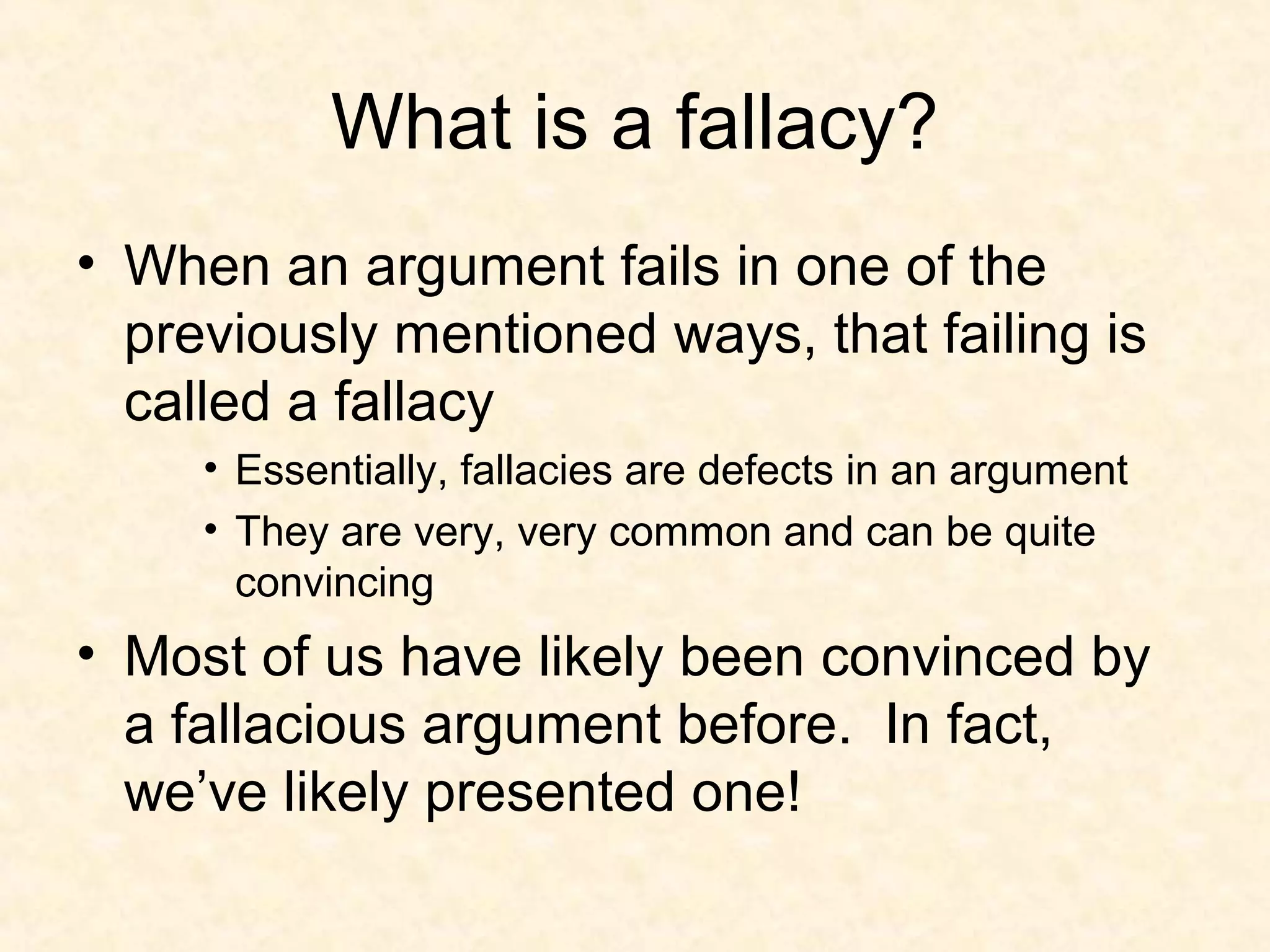 Logical fallacies powerpoint | PPT
