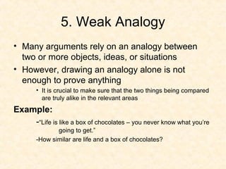 Logical fallacies powerpoint | PPT