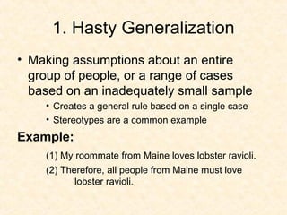 Logical fallacies powerpoint | PPT