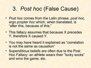 Logical fallacies powerpoint | PPT