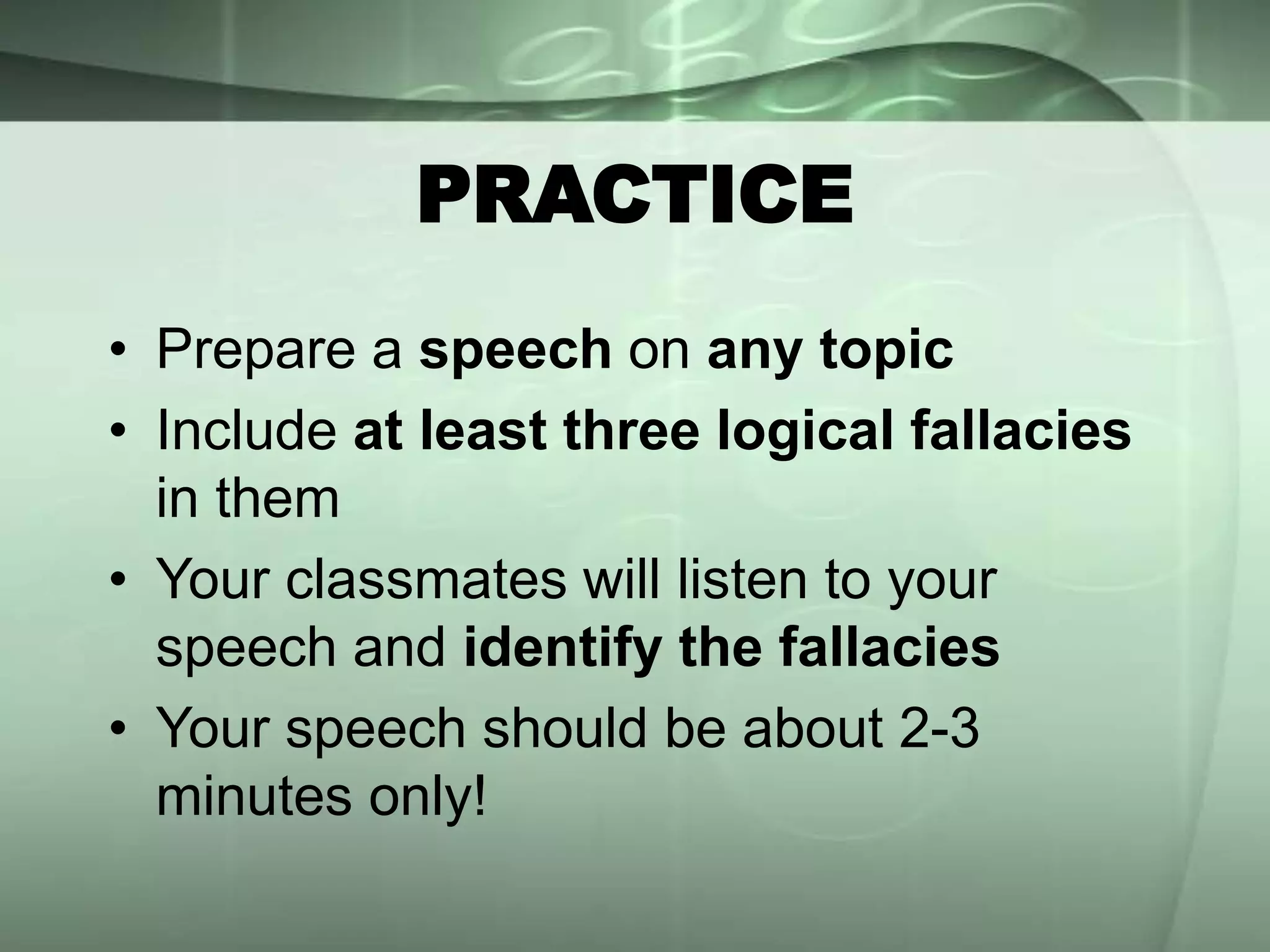 logical fallacies ppt.pptx | Education